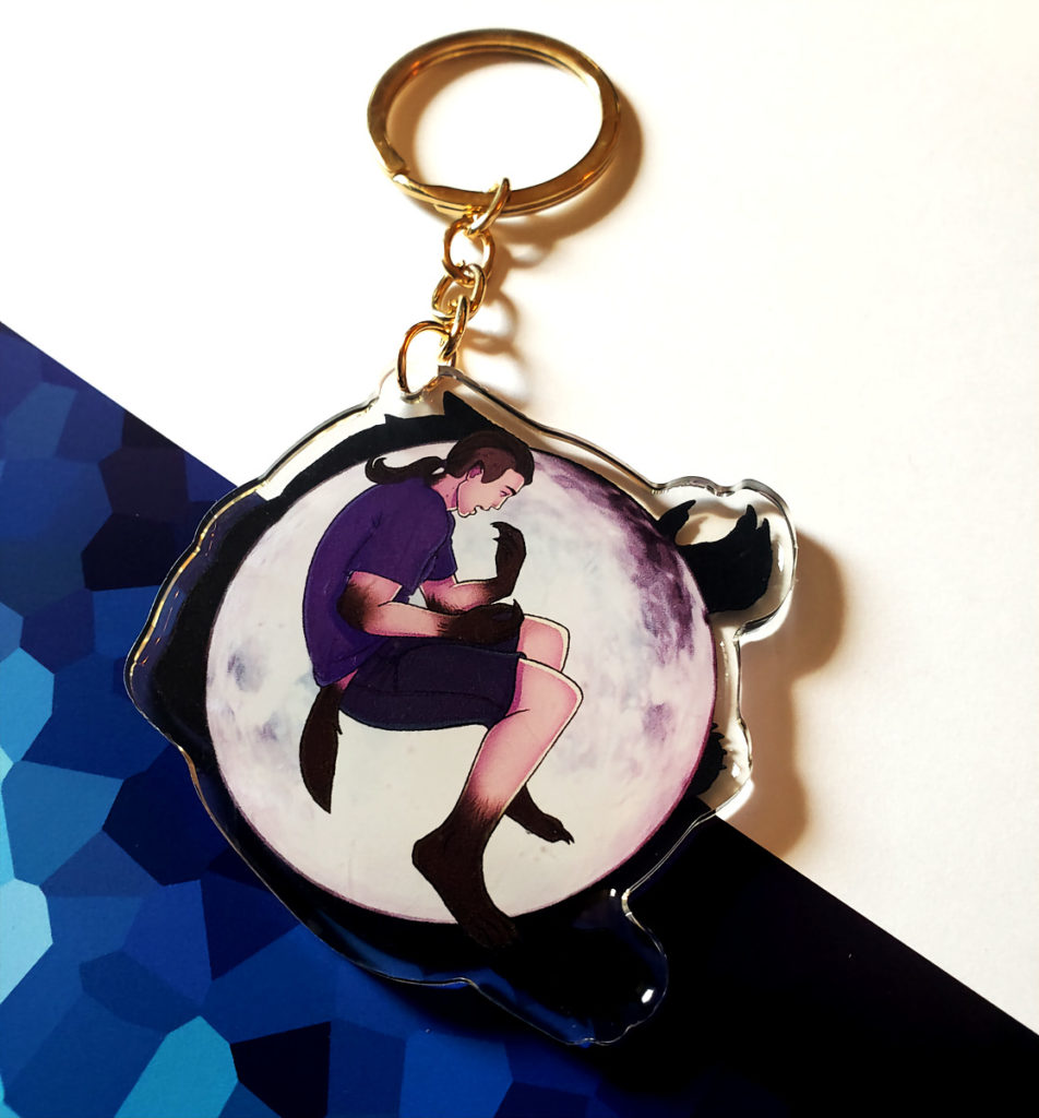 Werewolf Keychain ‹ Pach Paints